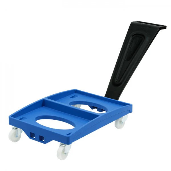 Double Euro Stacking Dolly | Heavy-Duty Food-Grade Plastic Trolley – AB ...
